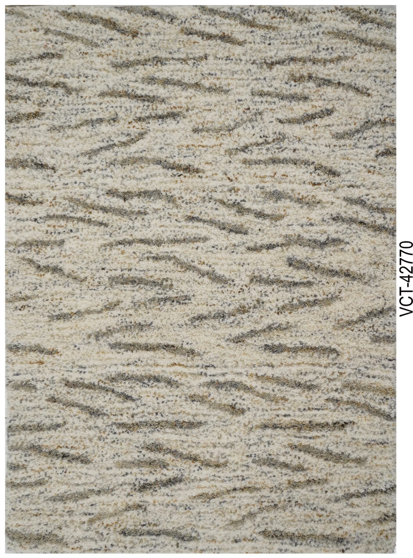 Ivory Drift Hand Tufted Broadloom Roll Carpets - Artline Creation