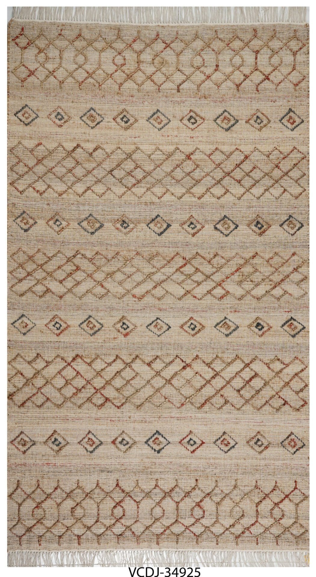 Resham Path Hand Woven Jute Rugs - Artline Creation